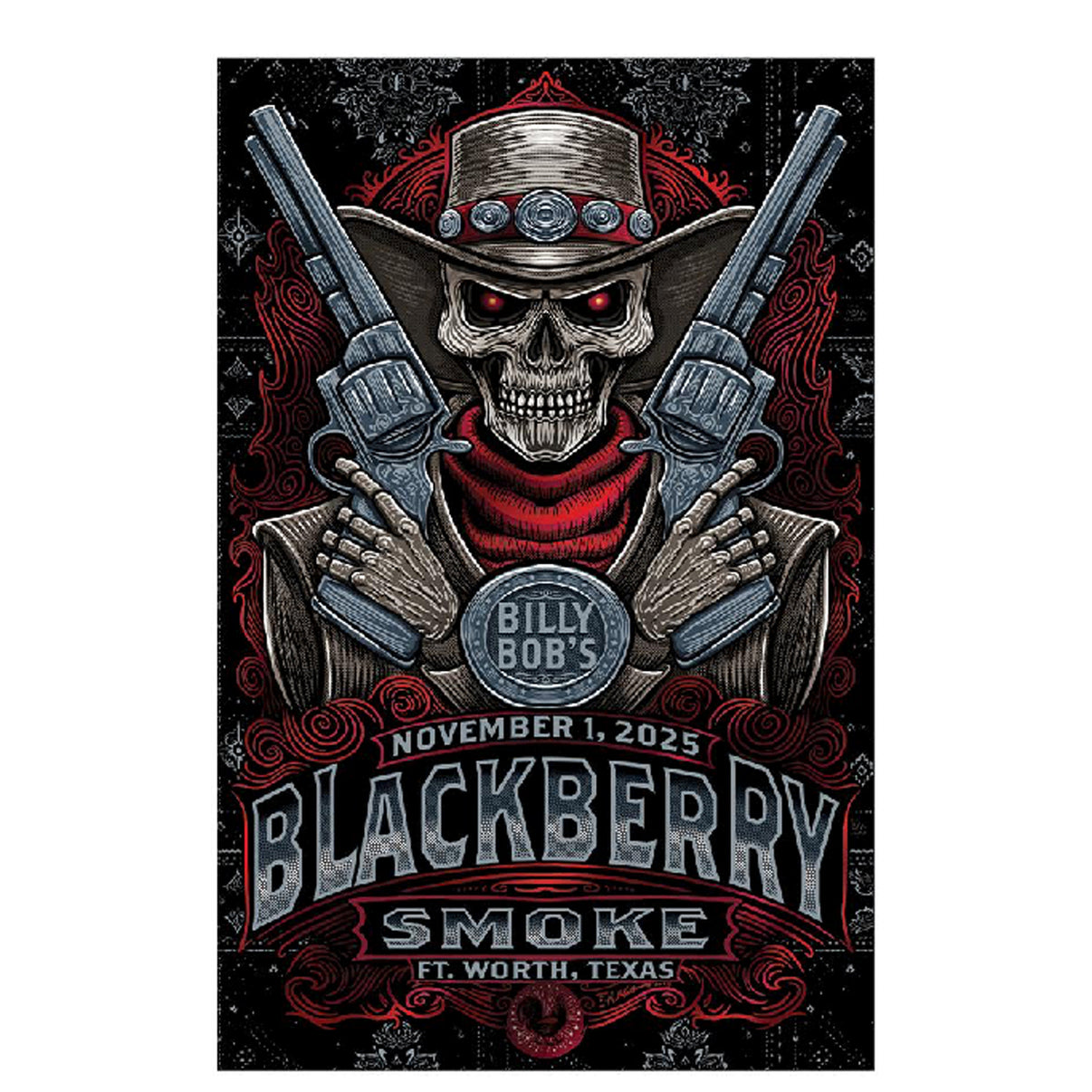 2025 Fort Worth Show Poster D24 – Blackberry Smoke's Official Website